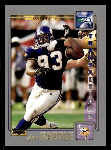 John Randle Seattle Seahawks 2001 Topps #96 | eBay