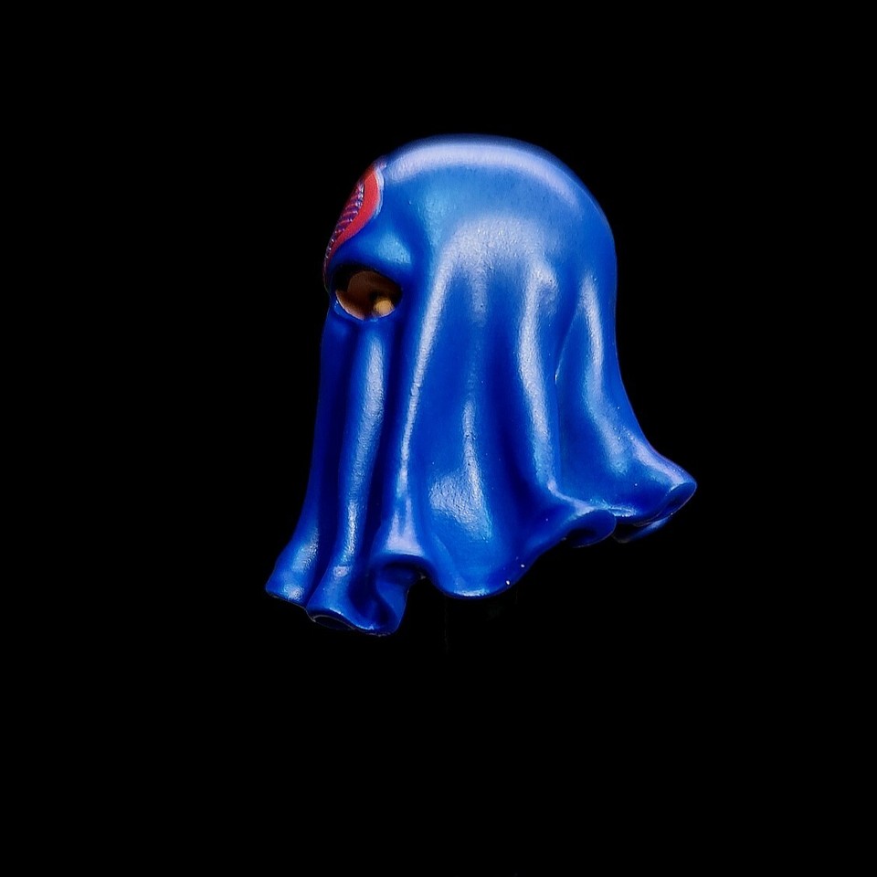 PAINTED Hooded Super 7 Cobra Commander Head 1:10 scale G. I. Joe | eBay