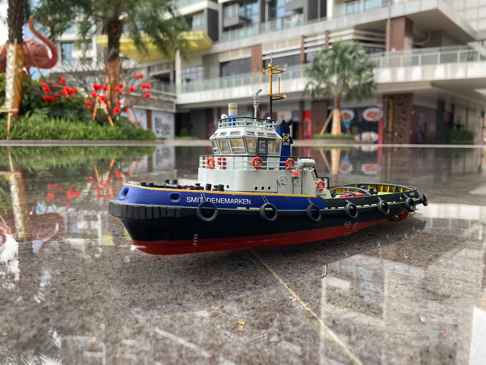 SMIT Denemarken Tugboat RC Model Kit -Multiple Scales | High Detail ...