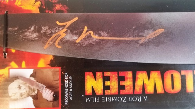 Tyler Mane Signed Prop Knife Autograph Halloween Michael Myers JSA COA ...