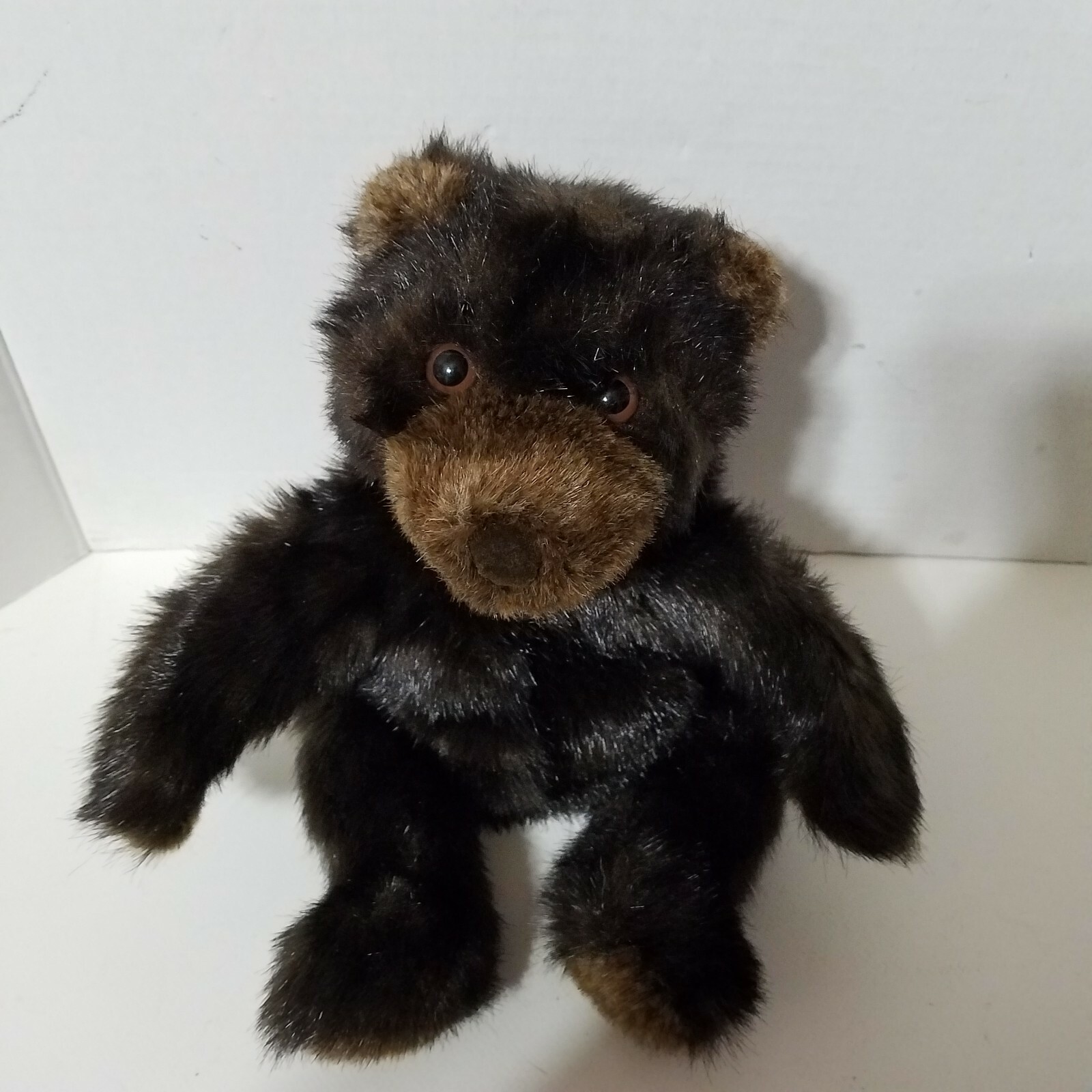 A&A Brown Bear Puppet Vintage Realistic Plush Stuff Animal Fuzzy Brown ...
