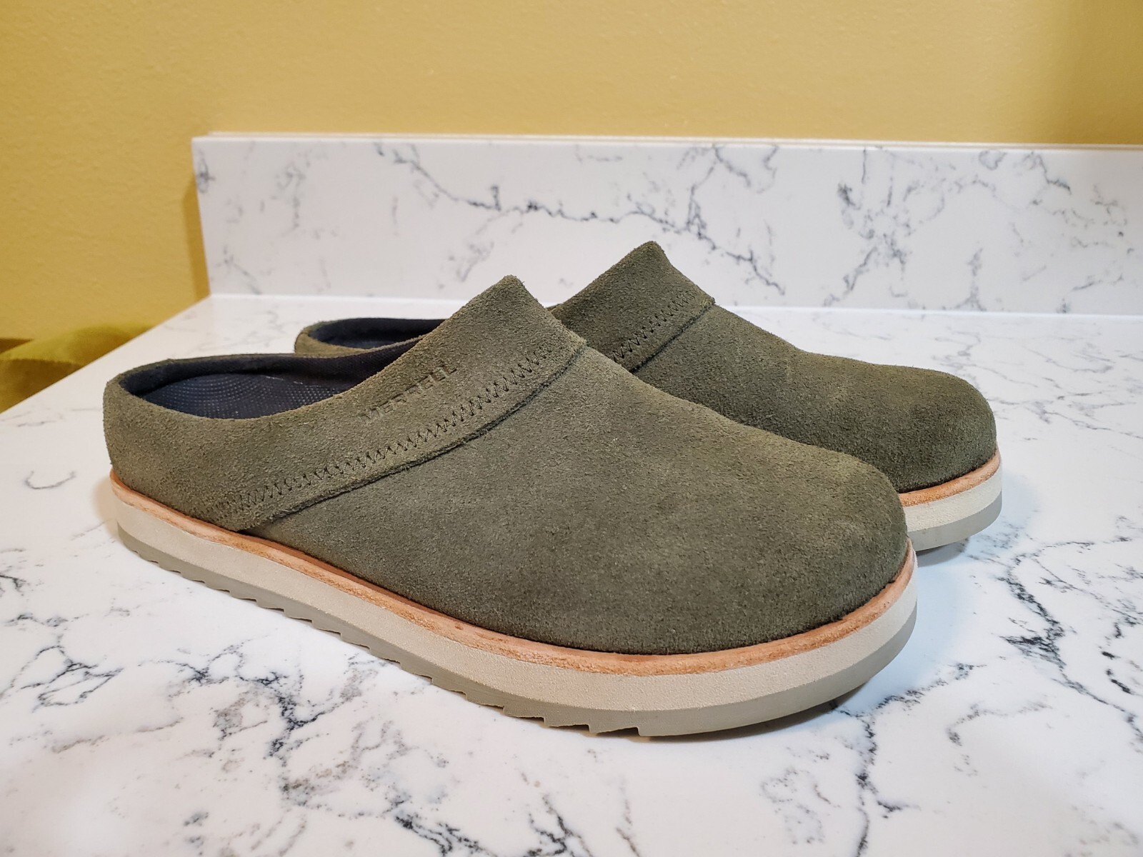 Merrell Juno Wool Clog Faux Fur Lined J001414 Women's Size 6.5 | eBay