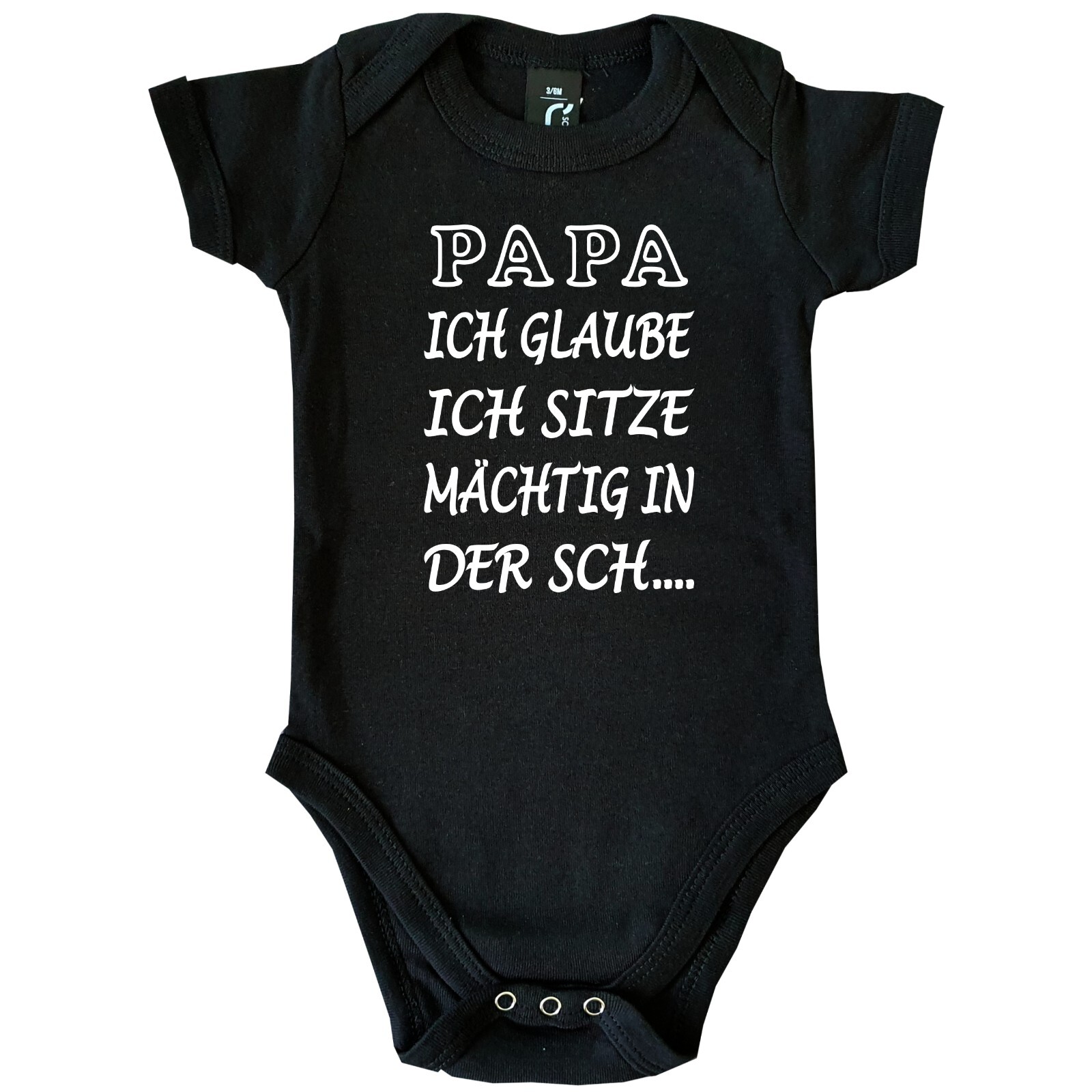 Witziger Fun Baby Body Bodie Strampler - Für Papa Mama Oma Opa Tante ...