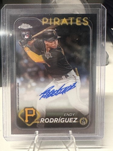 2024 Topps Chrome - Rookie Autographs #RA-ER Endy Rodriguez (AU, RC) | eBay