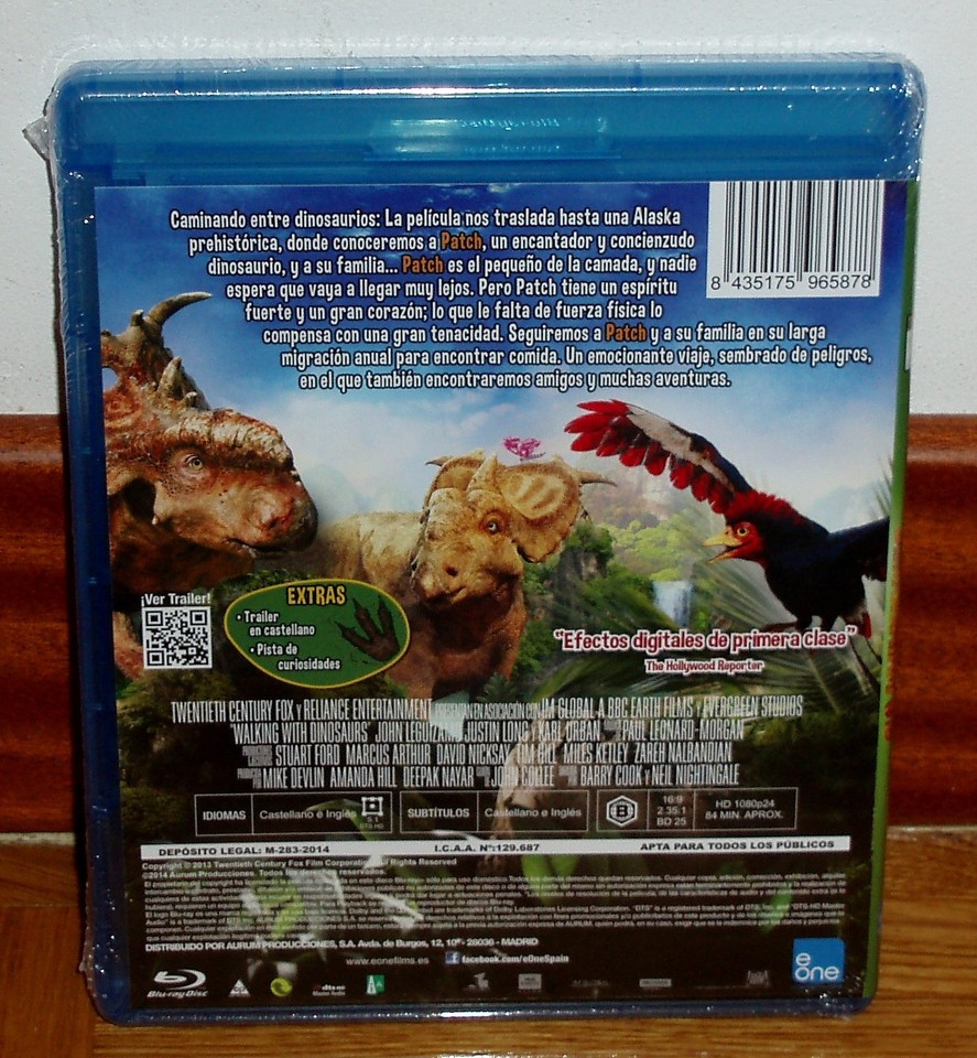 Marchant Entre Les Dinosaures (Walking With Dinosaurs) Blu-Ray 3D + Blu ...
