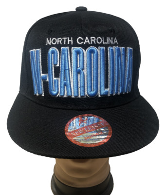SOLD OUT NORTH CAROLINA Snapback Flat Brim Adjustable Baseball Cap Hats ...