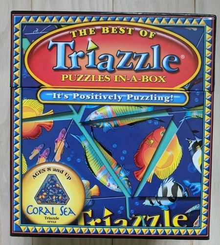 Triazzle Coral Sea Puzzle by Dan Gilbert 28 Pieces - Collectible, open ...