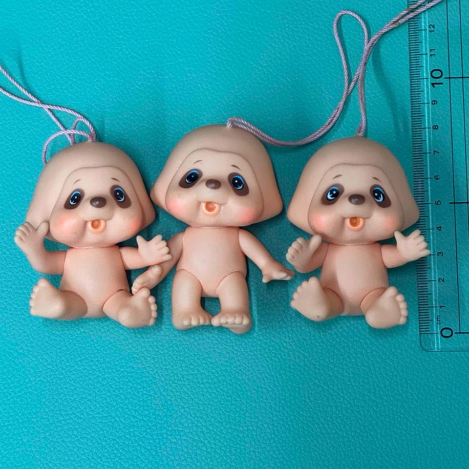 Tanutanu Body Doll 10 piece Set Customizable Monchhichi Rare Item | eBay