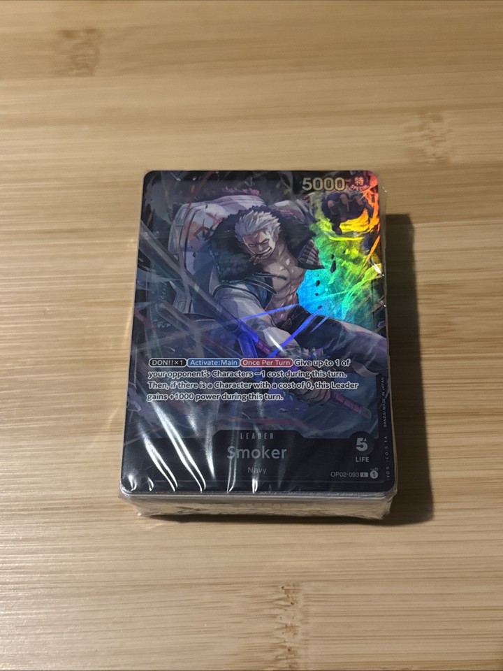One Piece Card Game: Starter Deck Black Smoker [ST19] (Sealed Deck) | eBay