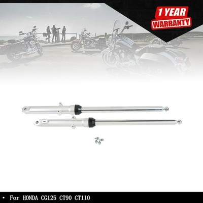 For Honda CG125 CT90 CT110 Motorcycle Trail 27" Front Fork Tubes Shocks ...