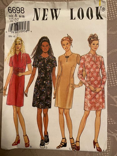 New Look 6698 Ladies Dresses Sewing Pattern | eBay UK
