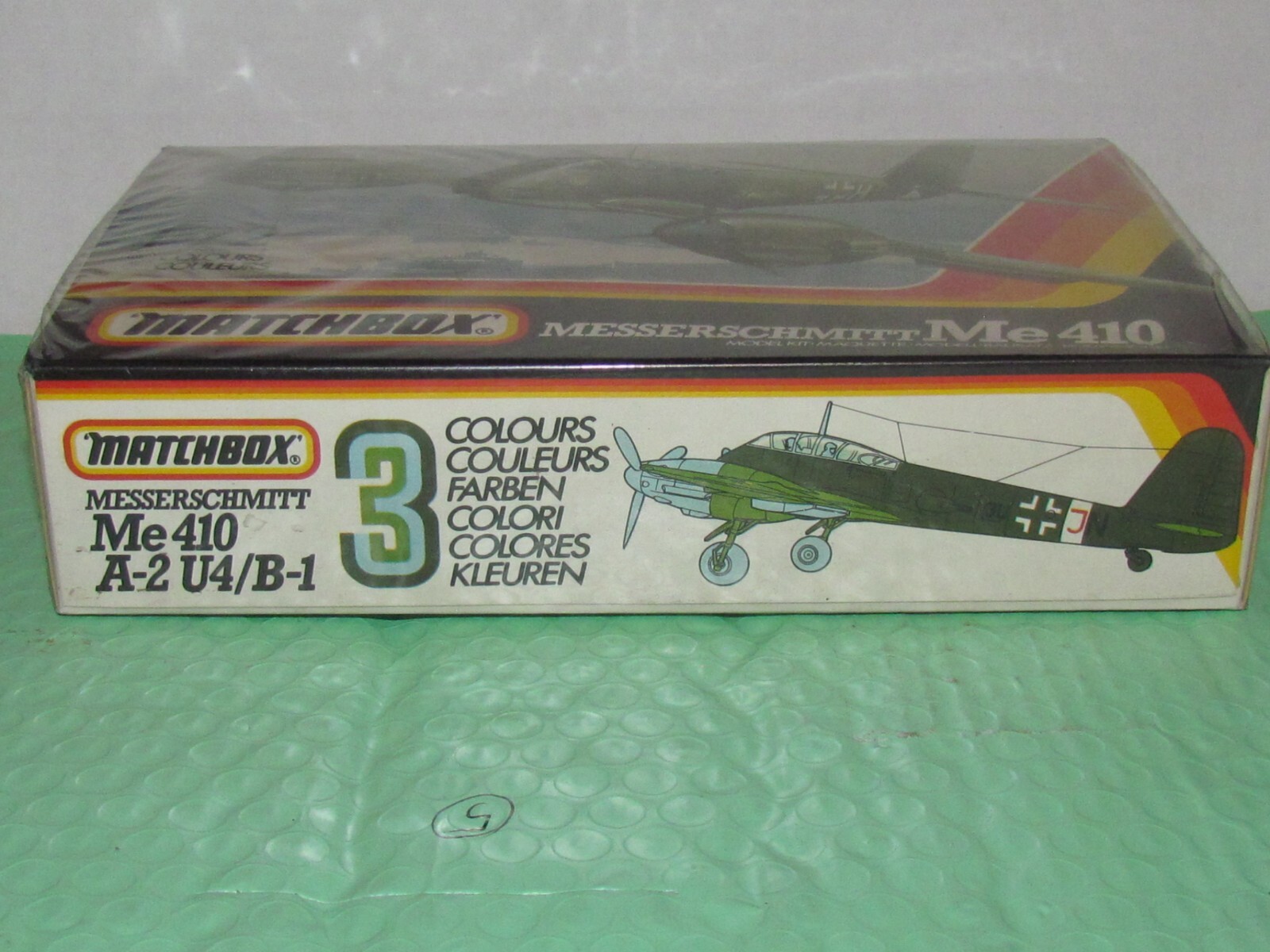 MESSERSCHMITT ME410 CIRCA 1990 MATCHBOX 1/72 SCALE MODEL New Sealed BOX ...