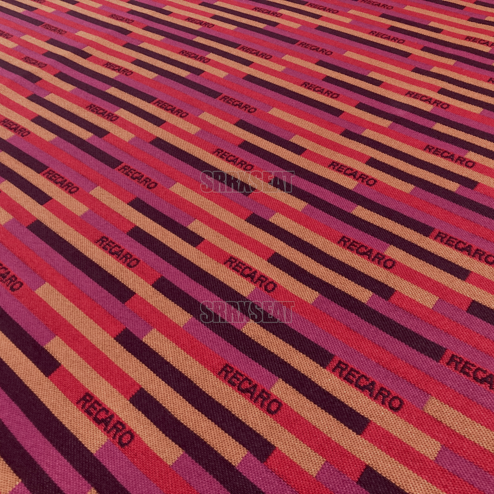 RED SCATTERING FABRIC Old Stock Limited For RECARO IDEALSITZ LX/LS's ...