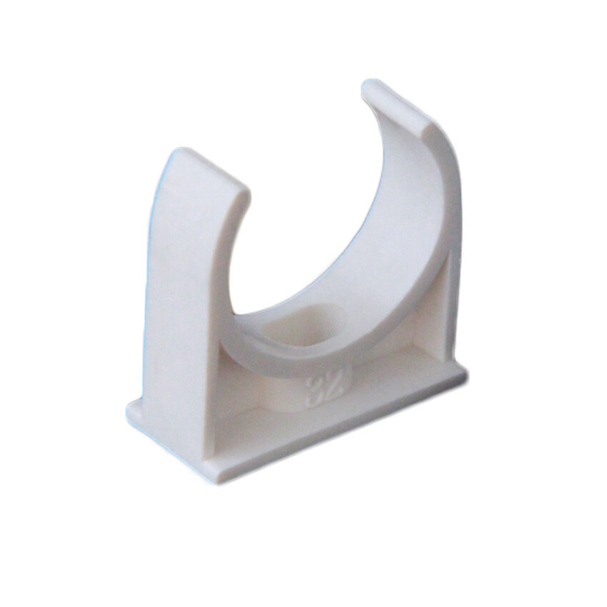 PVC U-Type Pipe Clamp Pipe Clip Tube Holder For 20/25/32/40/50mm Pipe ...