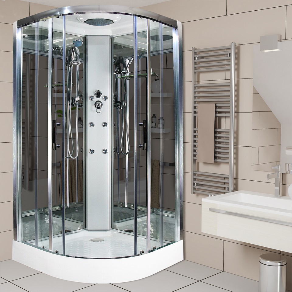 Insignia Shower Cabin Enclosure Cubicle 900mm NO LEAK NO SILICONE NO ...
