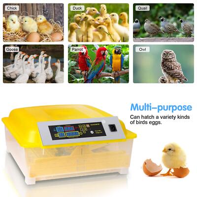 Egg incubator Digital Automatic Turner Hatcher Chicken Temperature ...