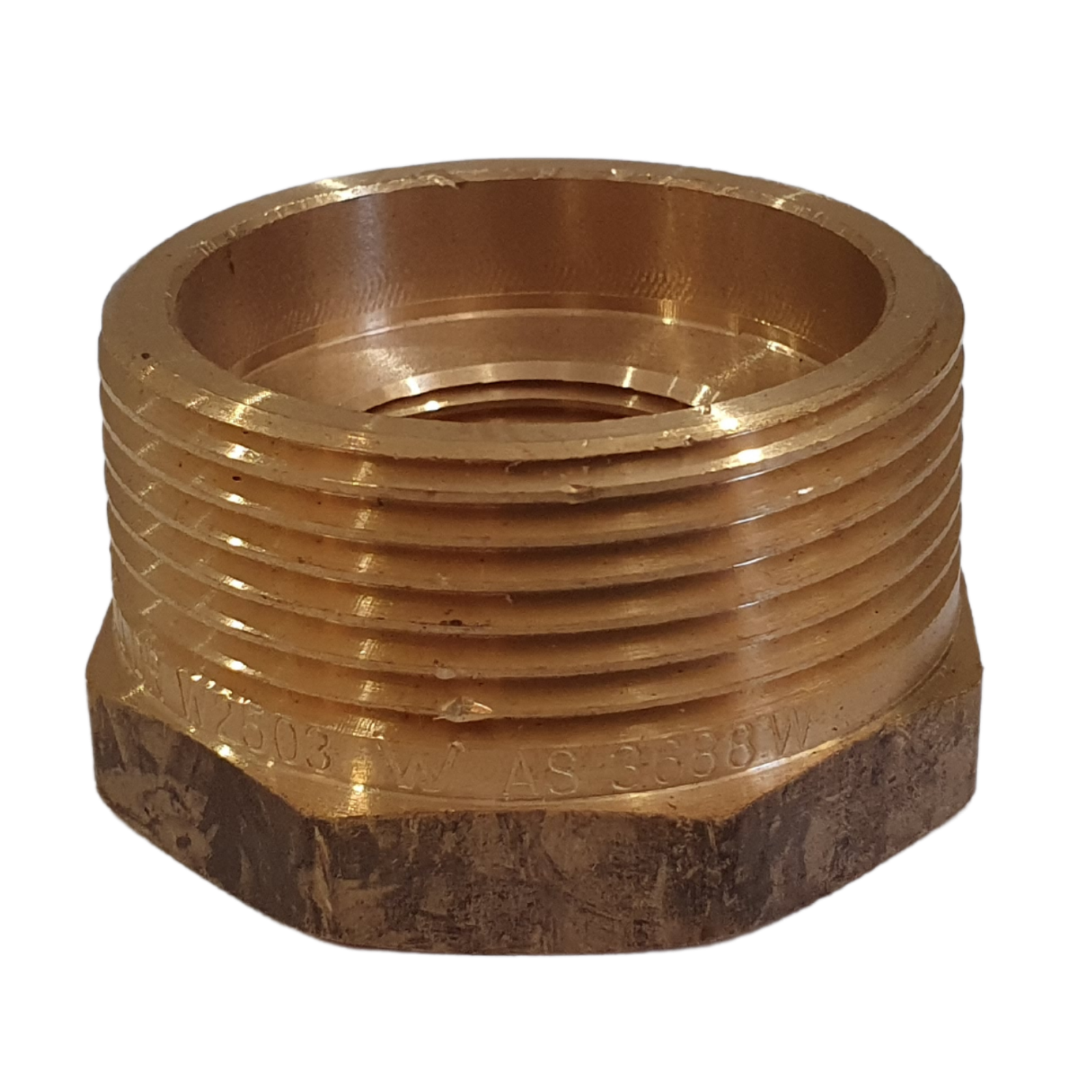 AW AW347 Watermark 40mm (1½") x 20mm (¾") Brass Bush Reducing Fitting ...