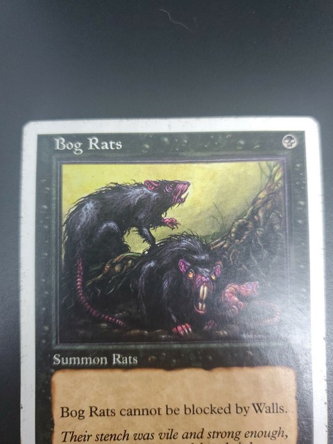 MTG Bog Rats The Dark Regular Common for sale online | eBay