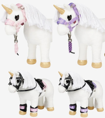 LeMieux Toy Pony Sets Kids Mini Play Unicorn Shimmer Saddlepad Boots ...