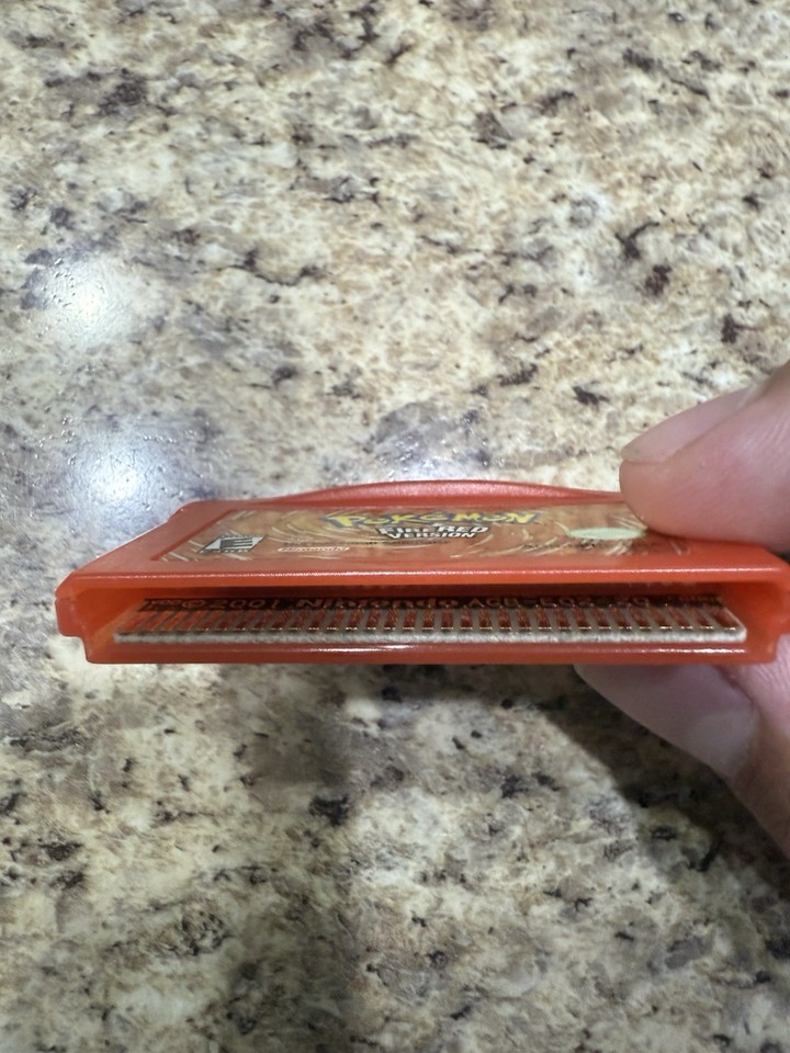 Pokemon FireRed Version Authentic (Game Boy Advance, 2004) GBA TESTED ...