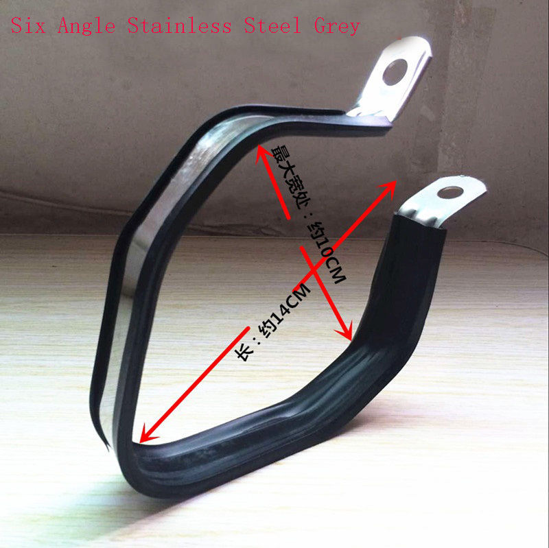 Motorcycle Exhaust Muffler Mount Bracket Silencer Can Hanger Hanging ...