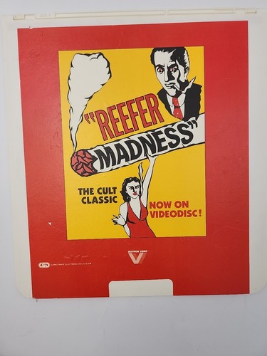 Reefer Madness CED Capacitance Electronic Video Disc THE CULT CLASSIC | eBay