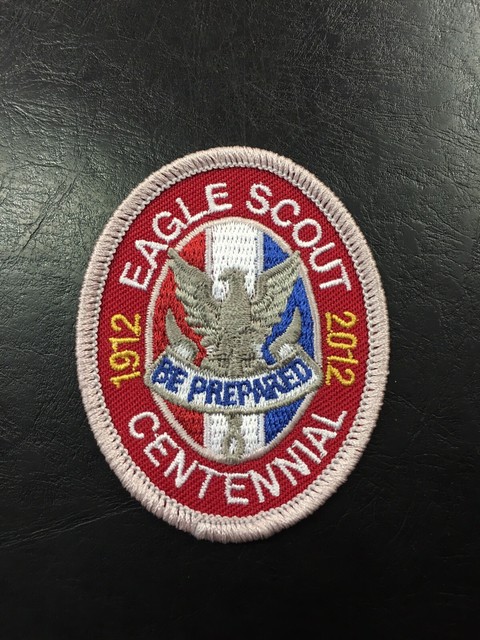 Boy Scout Eagle Rank Patch 1912-2012 100th Centennial Badge MINT BSA ...