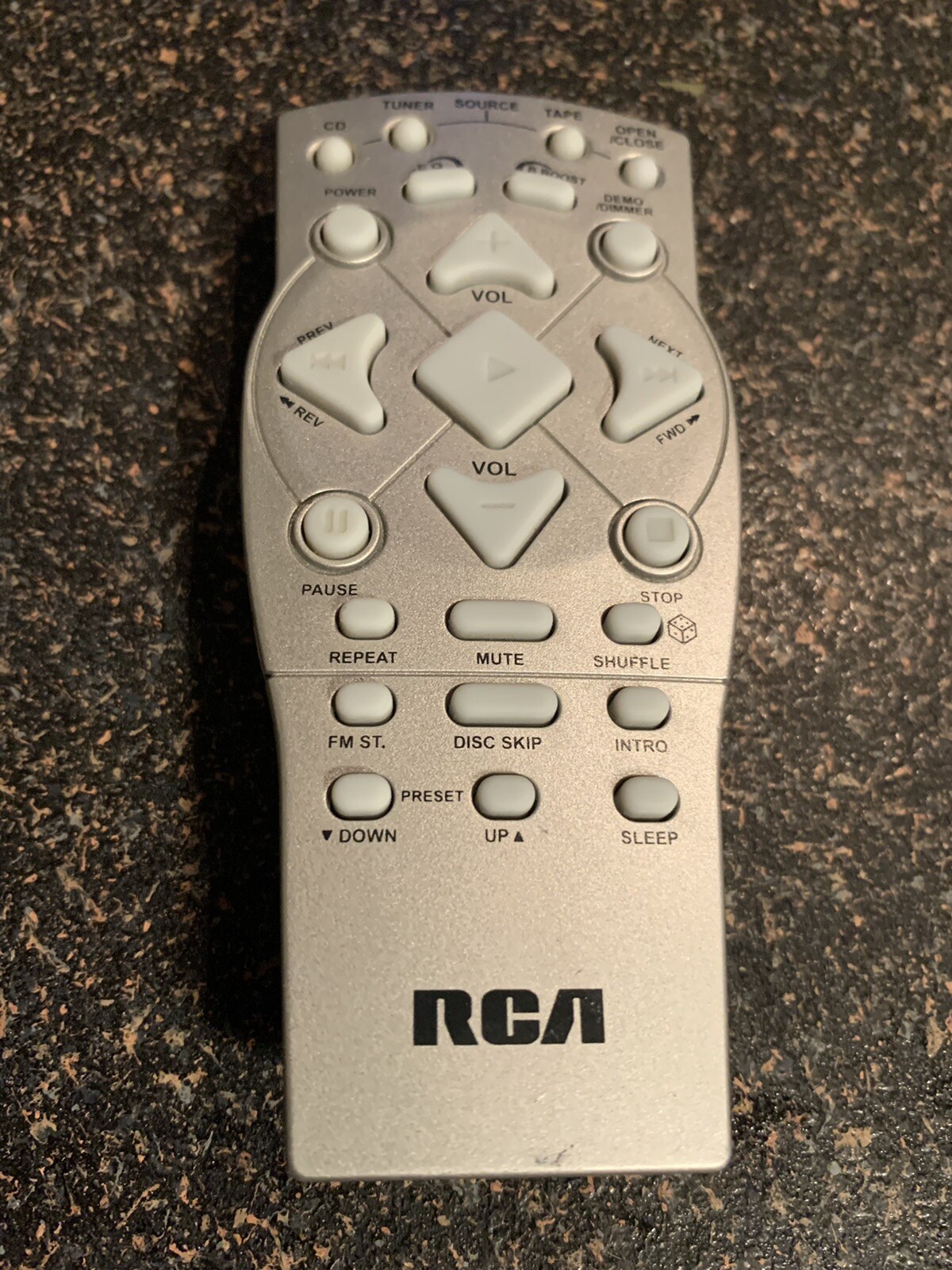 RCA Rs- 2650 RS2650 Audio System Remote Control Part # 268530 for sale ...