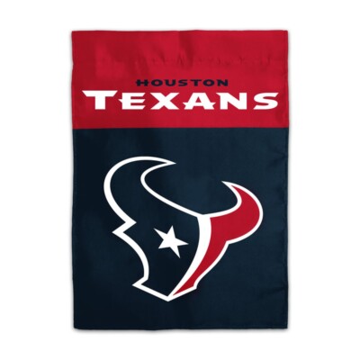 Houston Texans NFL Garden Flag 13" X 18" Yard Banner Fremont Die | eBay