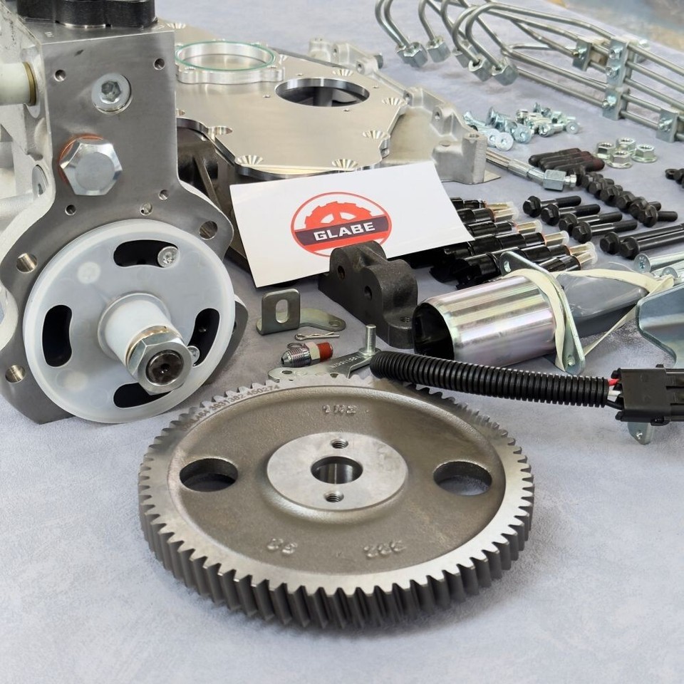 24 valve p pump conversion kit 500-550hp with billet timing cover and ...