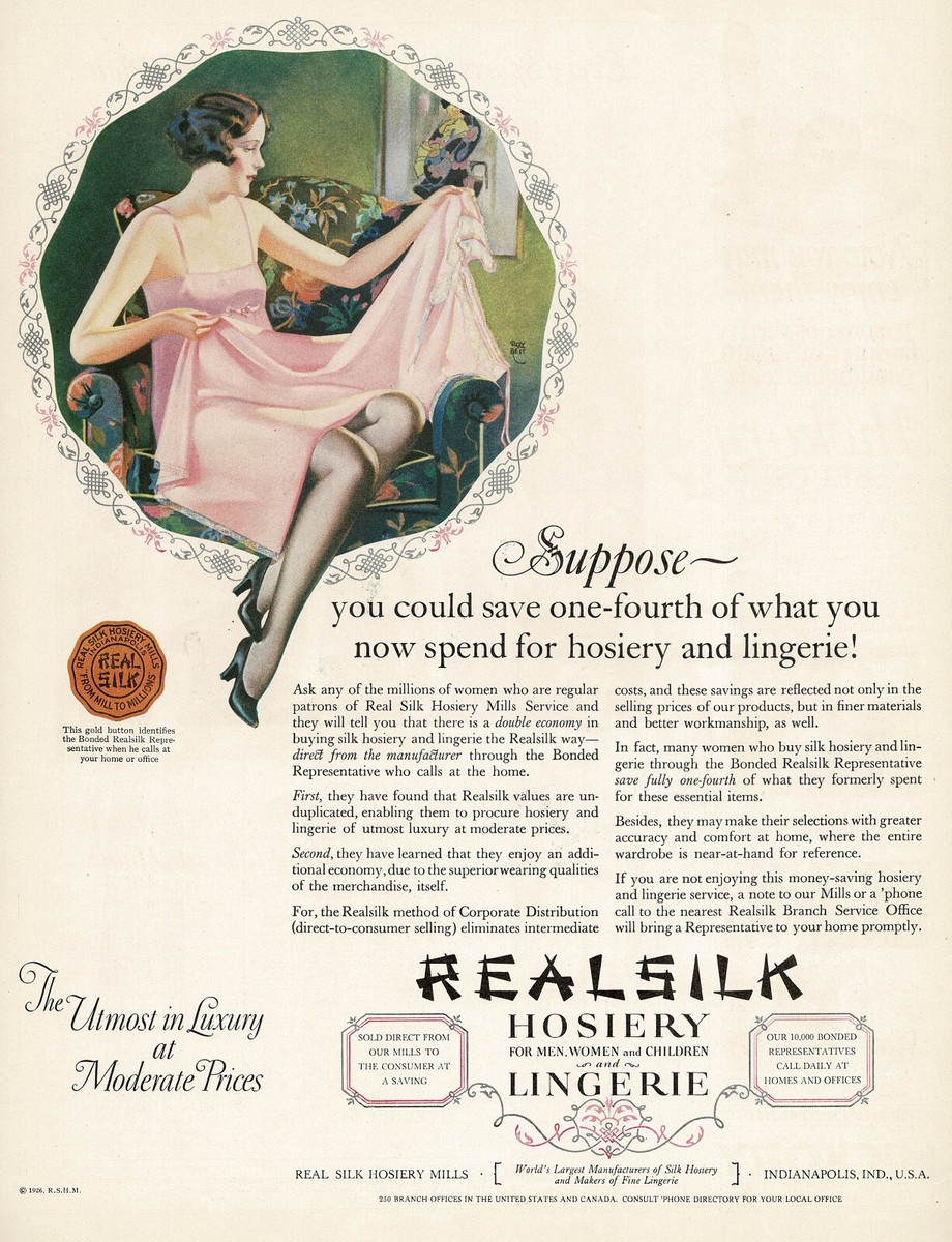 1920s Flapper Fashion Advertisements Vintage Shaughnessy Olovnit Modes