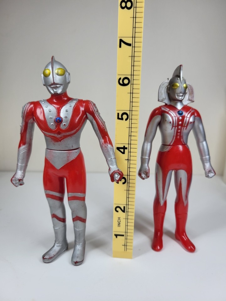 Ultraman Zoffy 1984 Mother of Ultra 1989 Vintage Figure Set Bandai USA ...