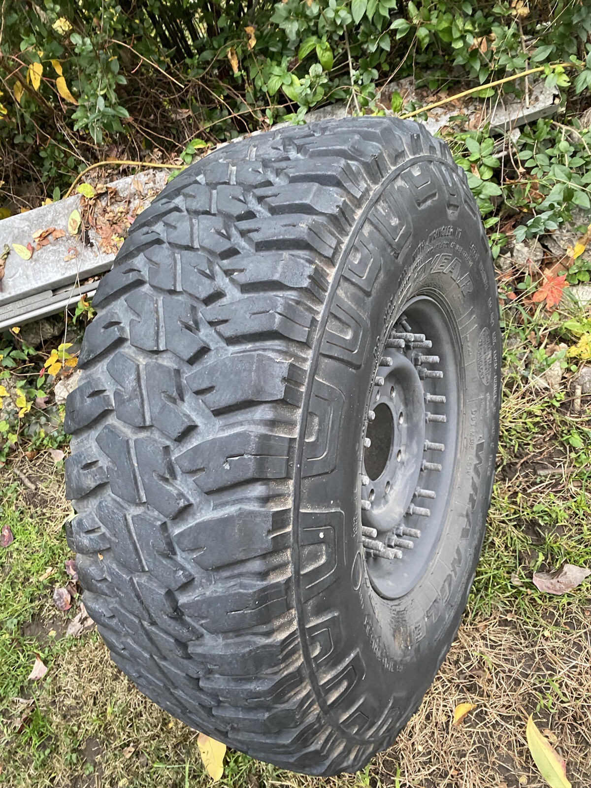 HMMWV Humvee 24 BOLT Wheel & Tire 37x12.50R16.5 (3 pcs) | eBay