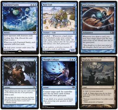 MTG UB Dimir Mill Commander Deck Staples Bundle (6 Cards) MINT | eBay