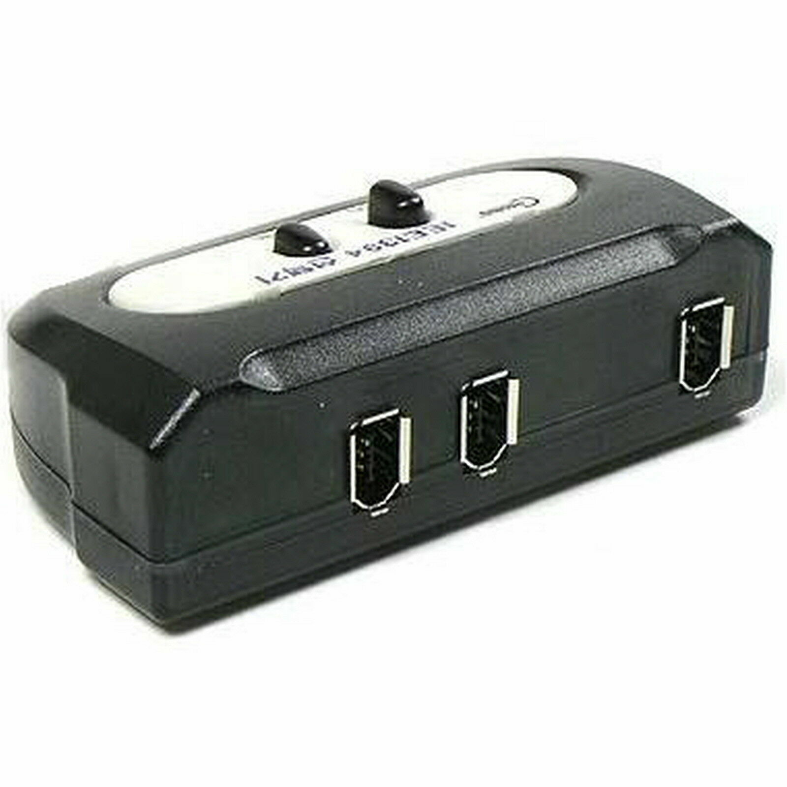 2 Port Firewire IEEE 1394 Manual SELECTOR Sharing Switch BOX DV PC ...