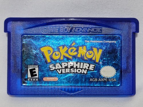 Pokemon Sapphire Version GameBoy Advance AUTHENTIC Game adv gba w/ NEW ...