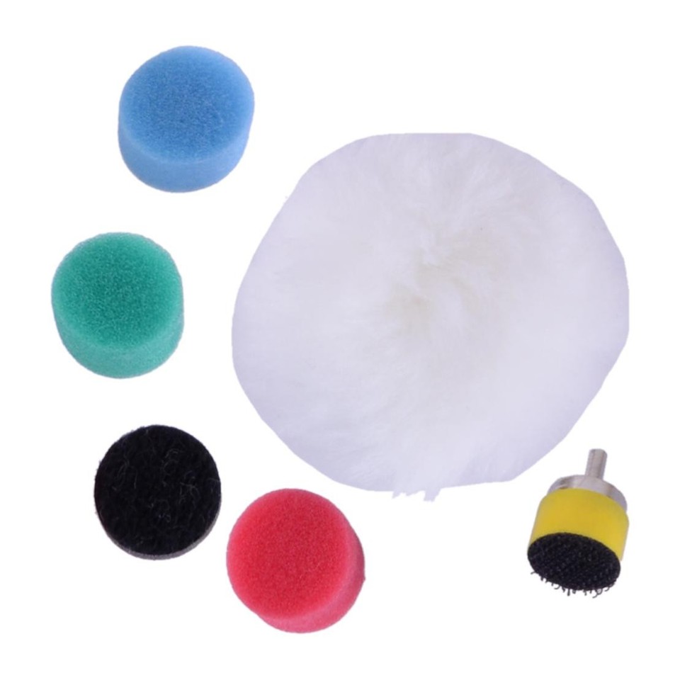 16pcs/Set Mini Polishing Buffing Waxing Pad Polisher Detailing Pad | eBay