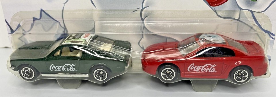 1999 Matchbox Coca-Cola Dad’s And Son’s Ford Mustang Set Collectibles ...
