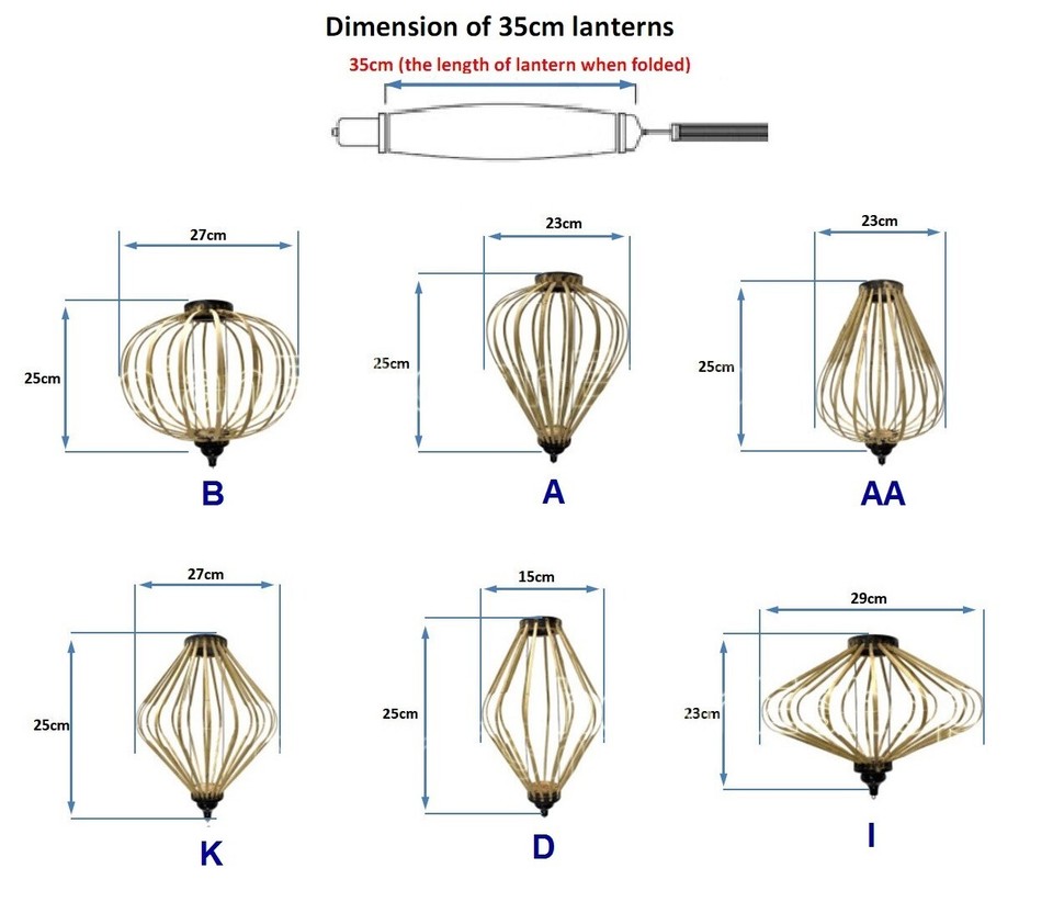 Set 8 Printed Flower Silk Lanterns Wedding Bamboo Lantern Garden ...