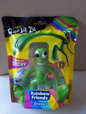 Goo Jit Zu Rainbow Friends Green Stretchy | eBay