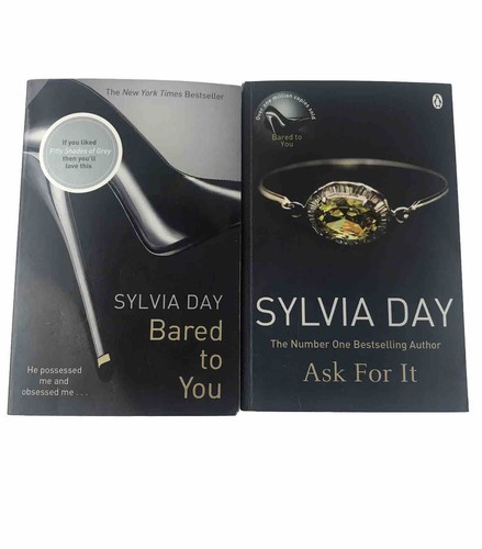 2x Crossfire Series Books 1 & 3 Bundle by Sylvia Day (Paperbacks) Bared ...