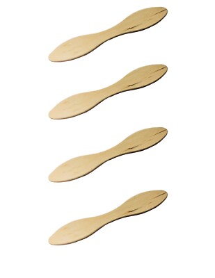 (QTY 1000) Perfect Stix ASO24W12P05 5" Craft Taste Tester Wood Paddle ...