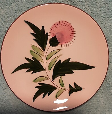 Stangl Pottery Thistle Pattern Bread/Salad/Dessert Plate 6 1/4" D Made ...