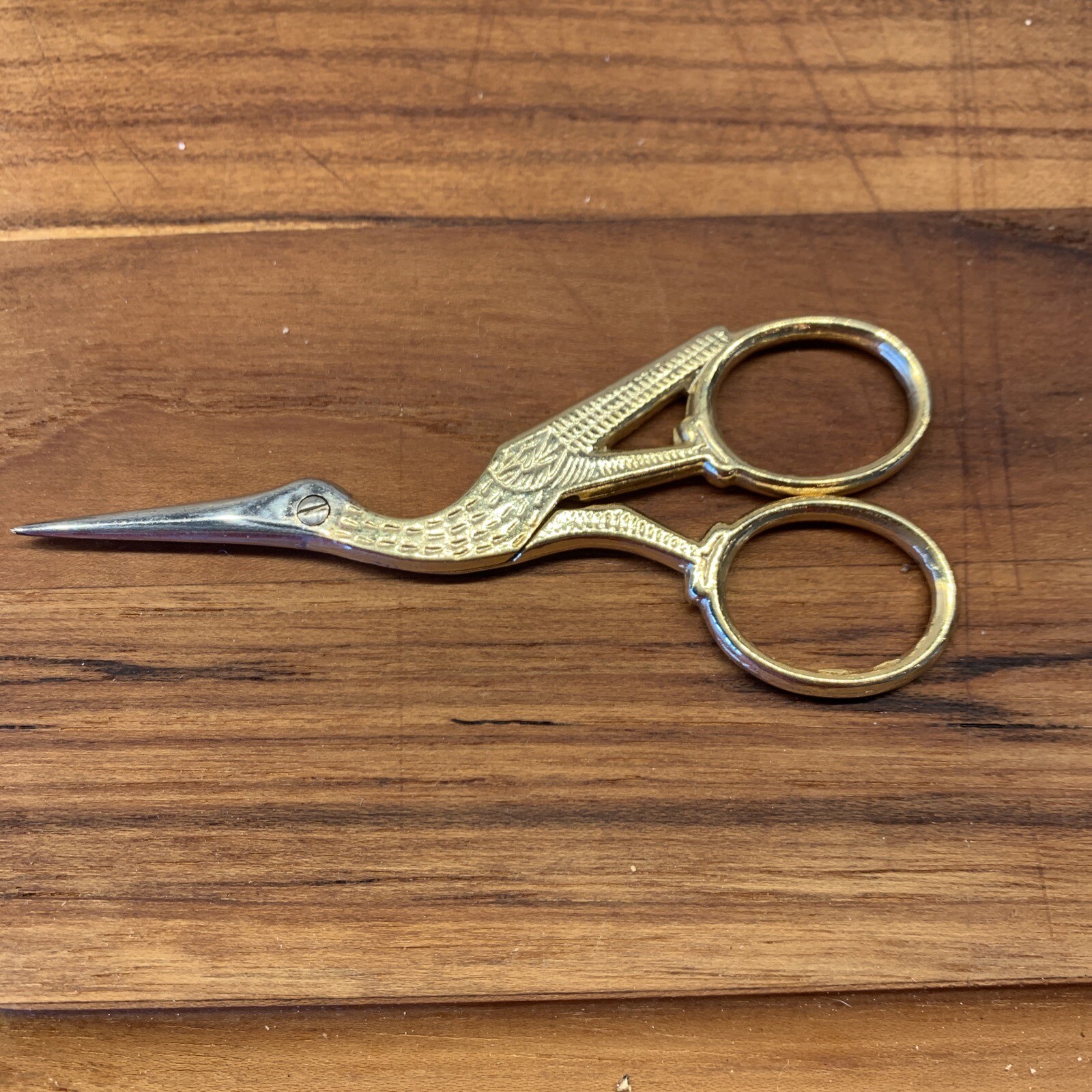 Gold Stork Embroidery Scissors (Italy) | eBay