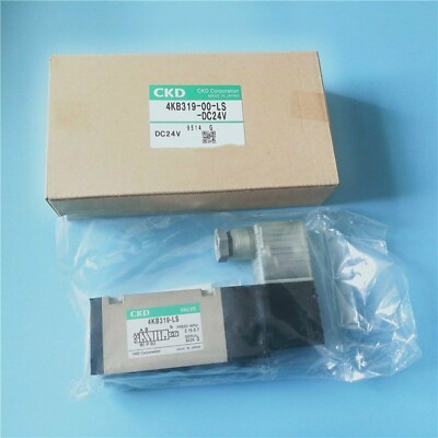 New CKD 4KB319-00-LS-DC24V Solenoid Valve | eBay