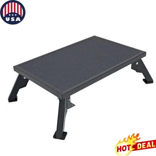 X-Large RV Platform Step Stool Foldable Portable Working Ladder Heavy ...