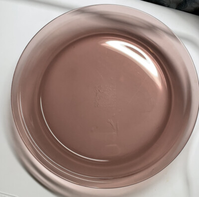 Vtg Pyrex Visions Ware Purple Smoke Glass 9" Pie Baking Dish 209 USA | eBay