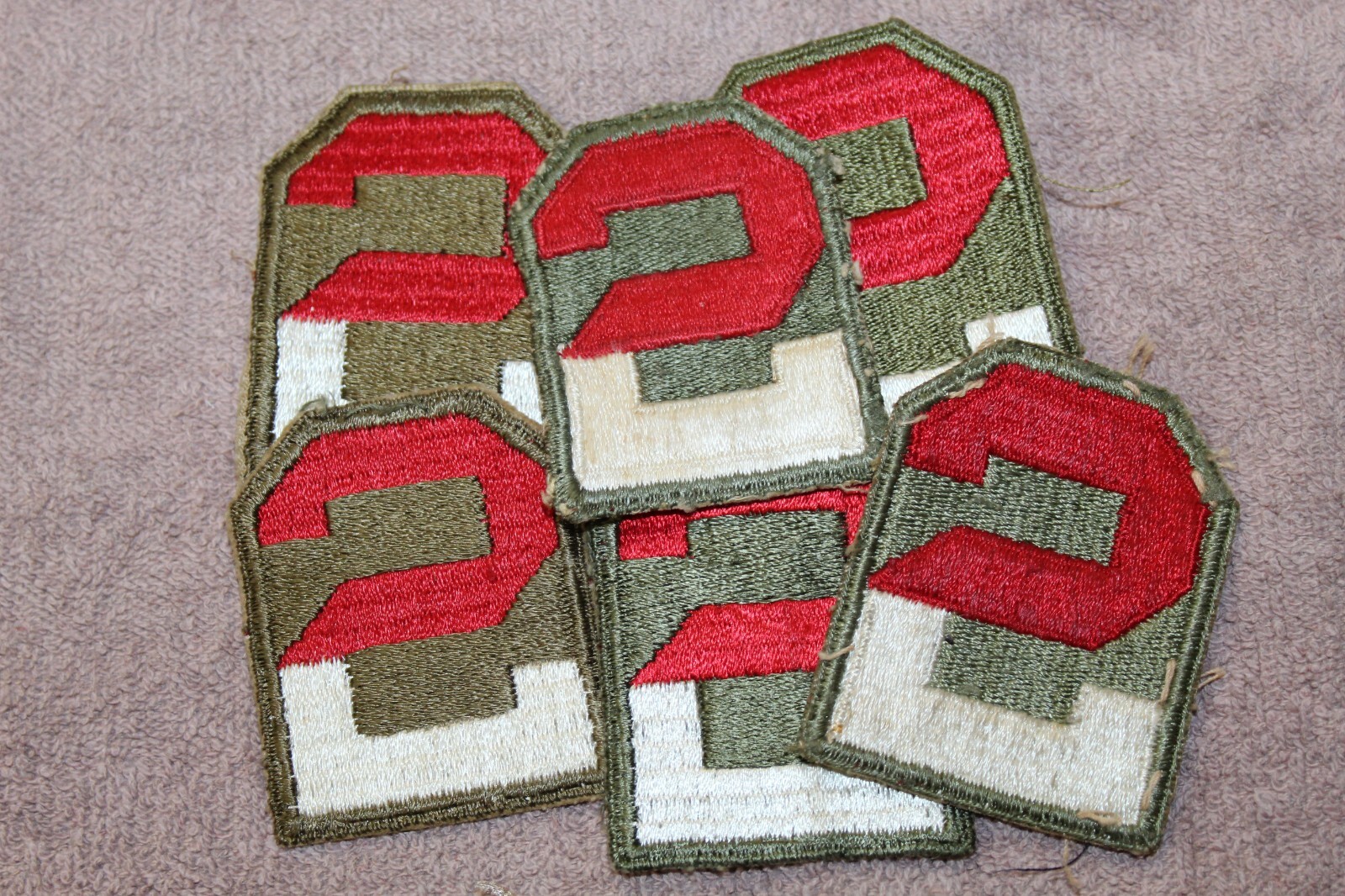 1-Original WW2 U.S. Army "2nd Army" Uniform Patch from Small Lot | eBay