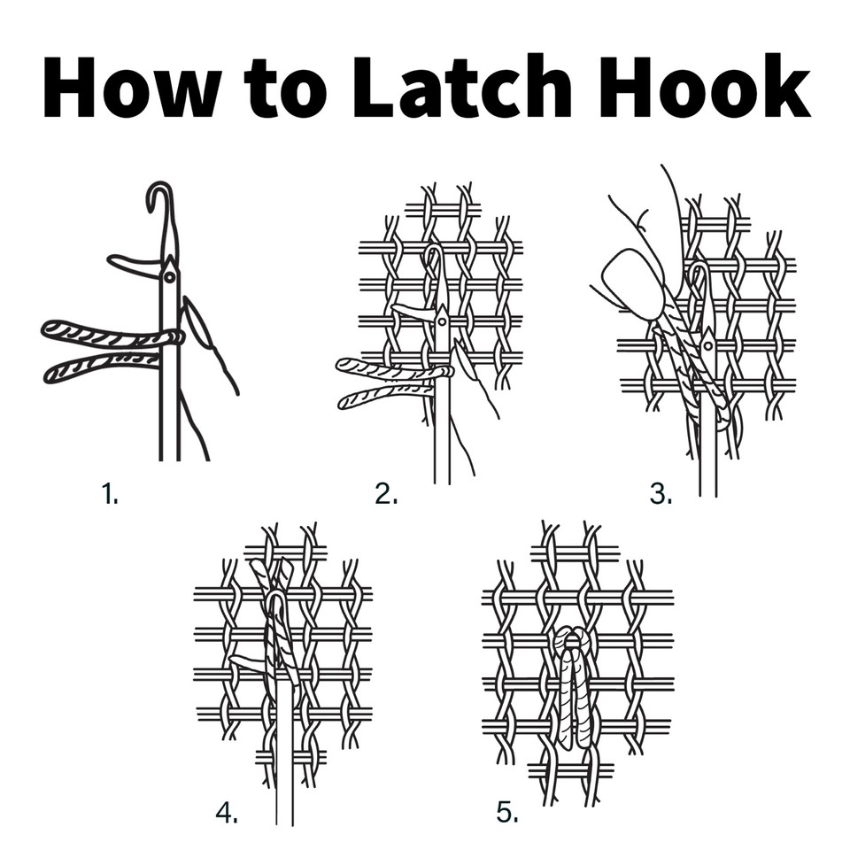 Fall Harvest Latch Hook Kit | eBay