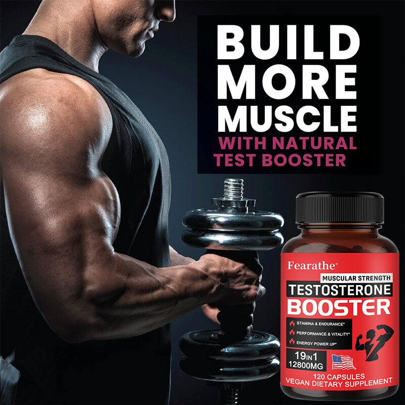 Extra Strength Men's Testosteron Booster, Energy & Endurance 120 ...